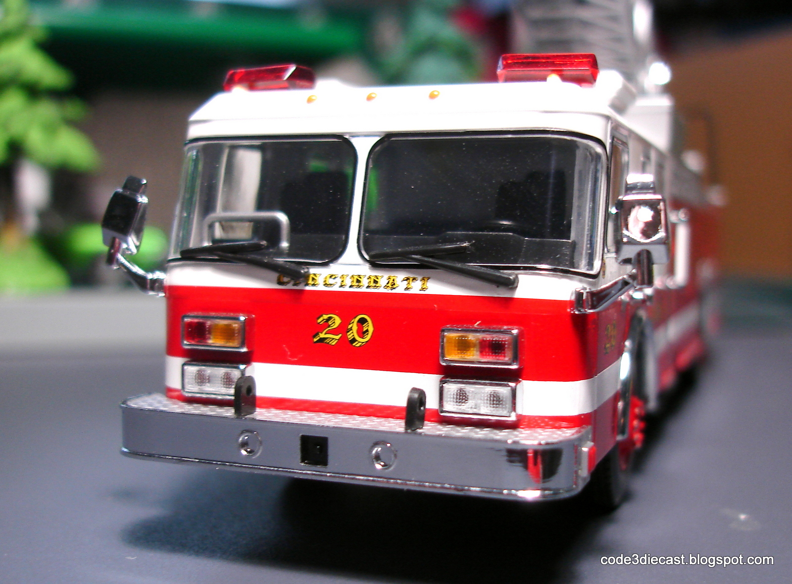 My Code 3 Diecast Fire Truck Collection