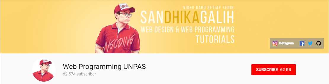 5 Channel Youtube Belajar Coding dalam Bahasa Indonesia Terbaik dan Terbaru