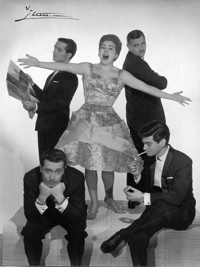 DISCOS PARA EL RECUERDO : LOS 5 LATINOS