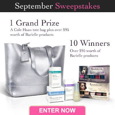 Barielle's September Sweepstakes!