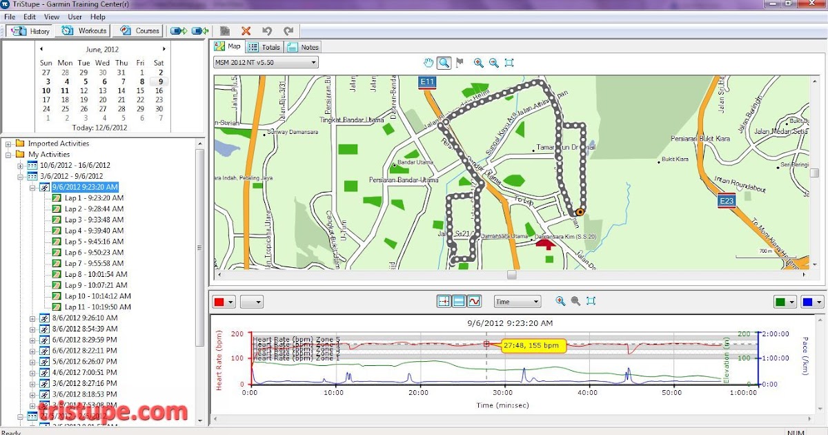 GPS Watches Training Softwares Review ~ TRISTUPE.COM