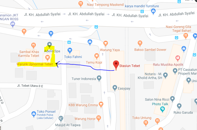 Cara pesan dan Naik Gojek - Grab di Stasiun Tebet yang Aman