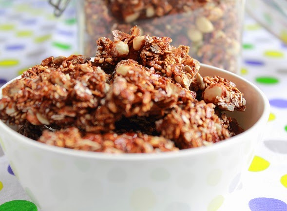 Chocolate and Peanut Granola | Baking YummiesBakingyummies - Recipes ...