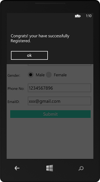 Step 4 : How to get login user details