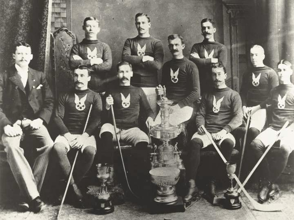 The first Stanley Cup champions 1893 PHOTO Public Domain Clip Art ...