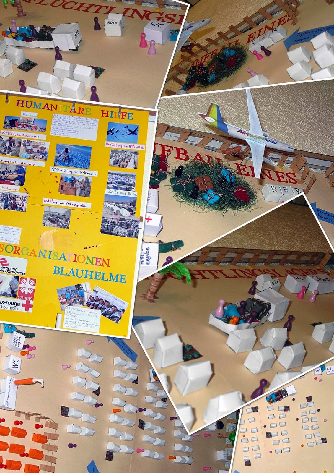 EngelArt: How to plan a refugee camp...designed by my 5th graders