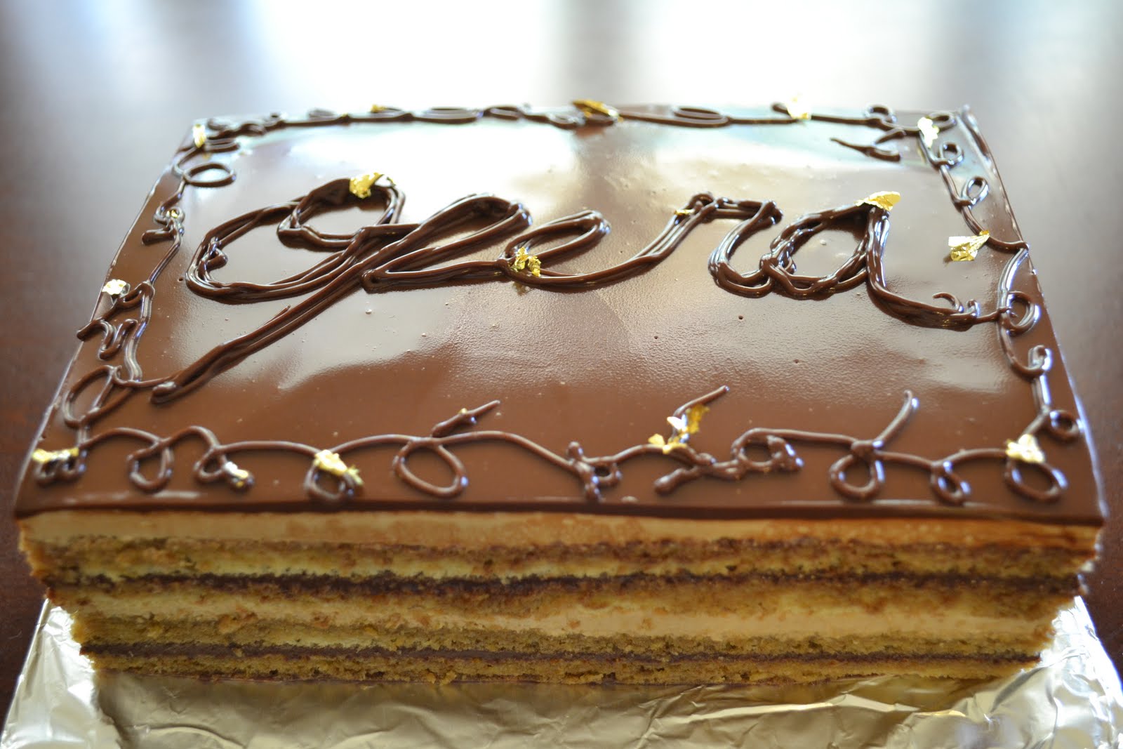 Sara's homemade & simple life: Gateau Opera