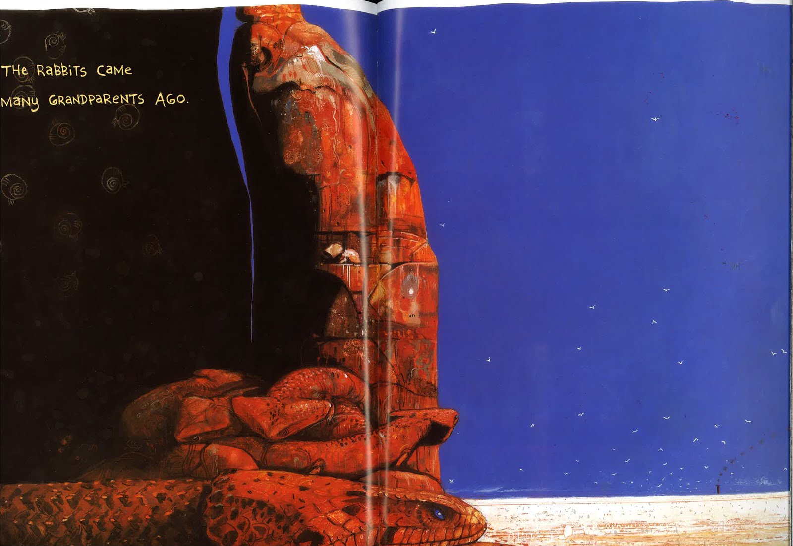 honours year project: Case Study: Shaun Tan, The Rabbits