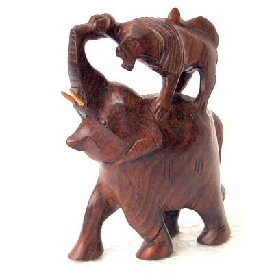 Wood Handicraft : Wooden Showpieces