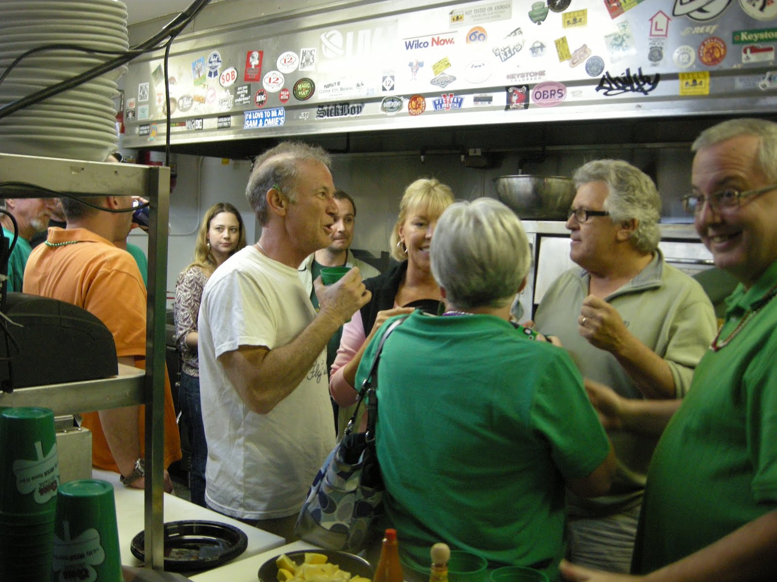 Kitchens Are Monkey Business: It's All About Oysters. Lucky 12 Tavern.