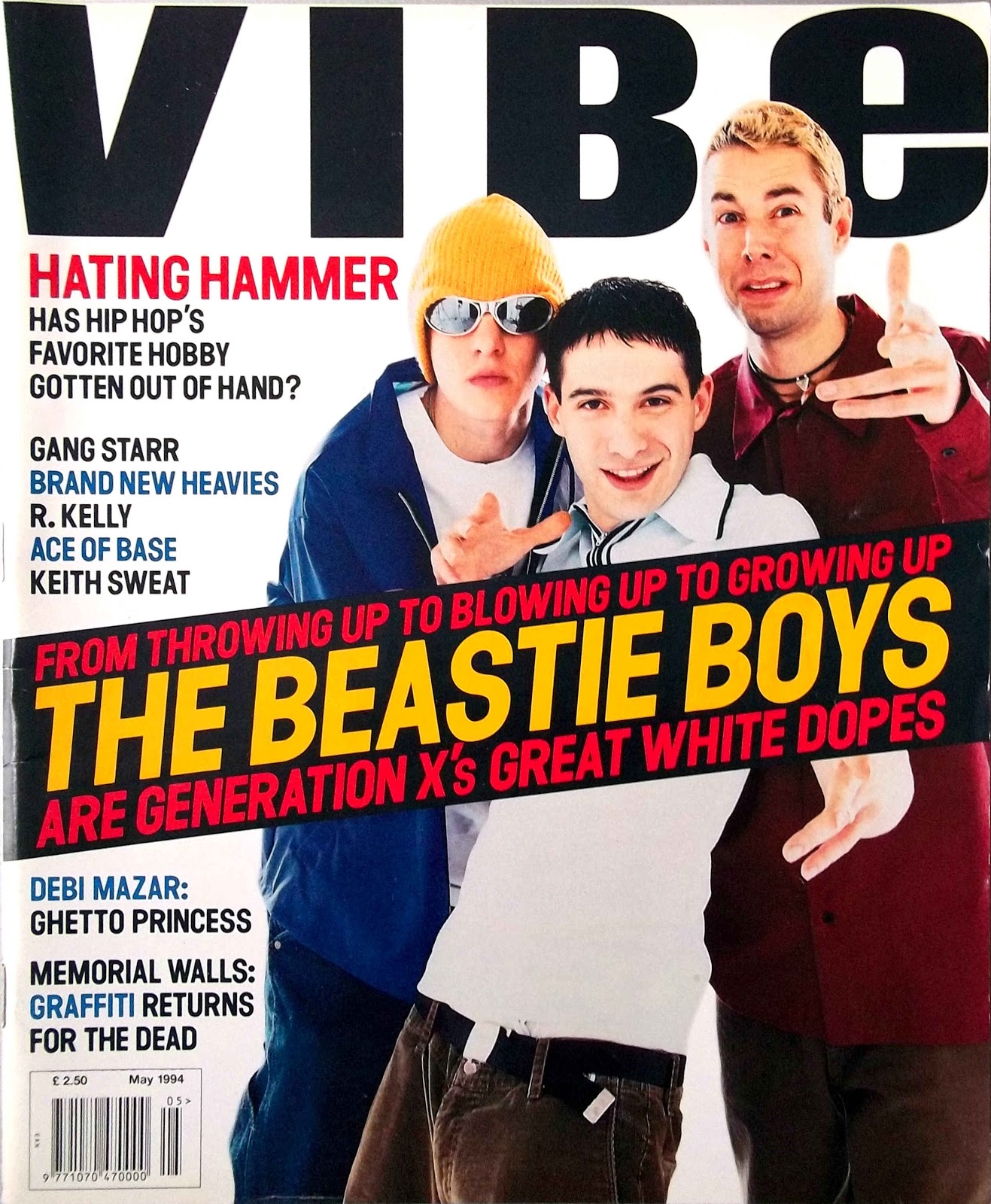 RAIDER OF THE LOST RACKS: VIBE MAGAZINE - USA