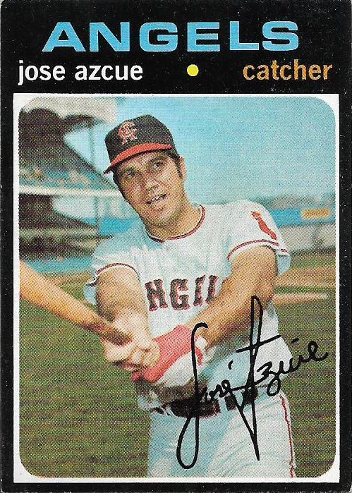 Topps 1971: no. 657 - jose azcue