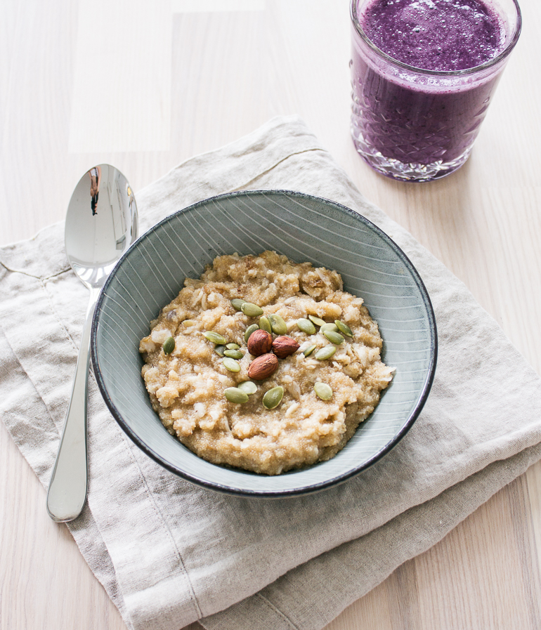 Amaranttipuuro ~ Sea That Sparkles