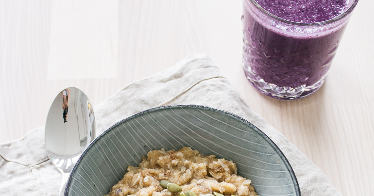 Amaranttipuuro ~ Sea That Sparkles