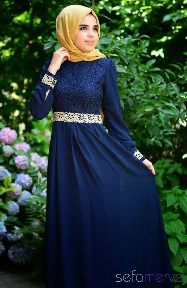 Hijab mode - Robe pour hijab char3i | Beautiful Hijab Styles