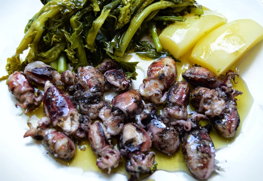 Receitas de Portugal: Choquinhos Grelhados