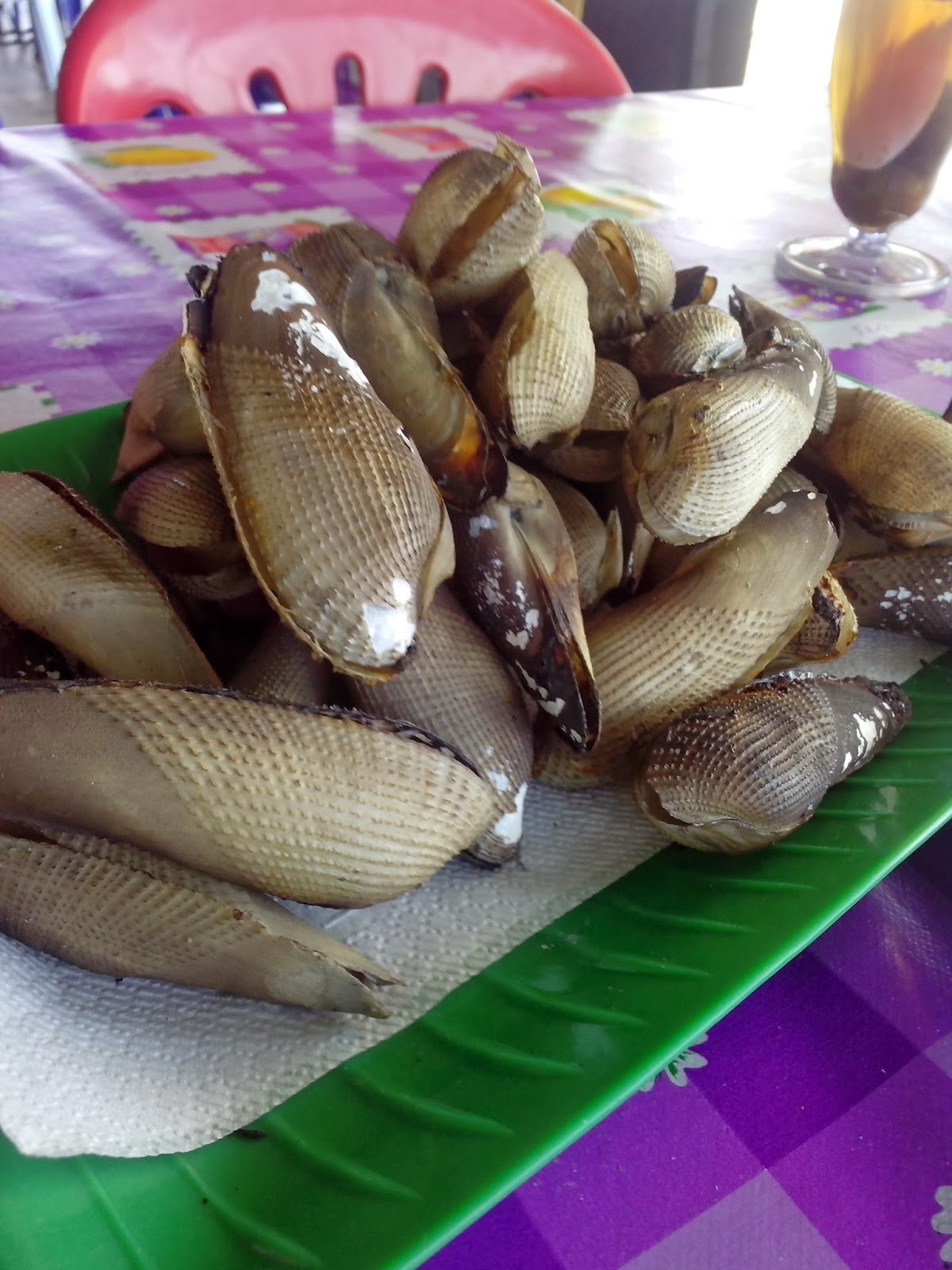 Mentarang Bakar Sungai Besar, Kuala Selangor.