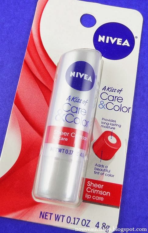 Review: Nivea A Kiss Of Care & Color Lip Care in Sheer Crimson ...