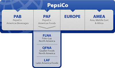 Visible Business: PepsiCo Structure