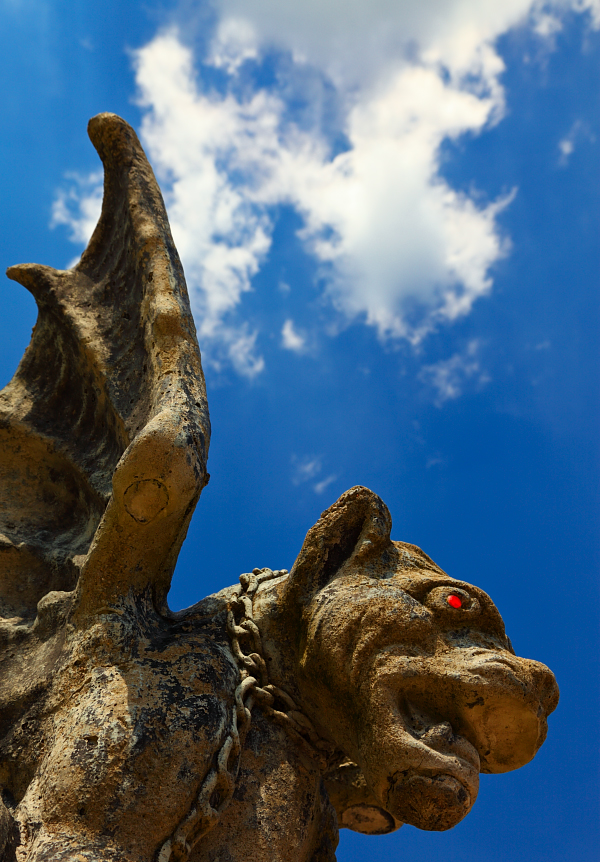 Doug's Photo Blog: Red-Eyed Gargoyle
