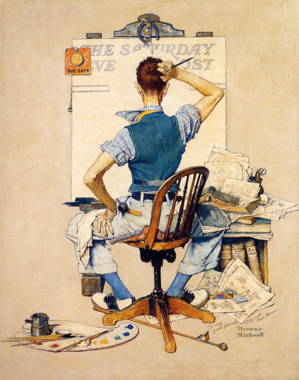ART & ARTISTS: Norman Rockwell
