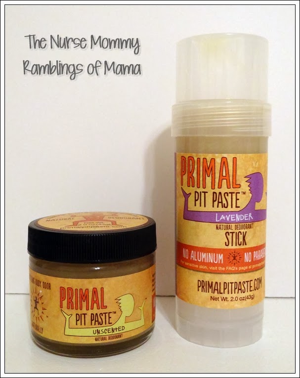 Top Notch Material: Primal Pit Paste: No Chemicals, No Toxins, No smell!
