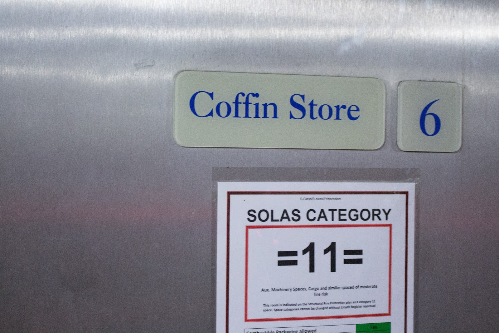 Katfish Kapers: MS Veendam - How a ship works