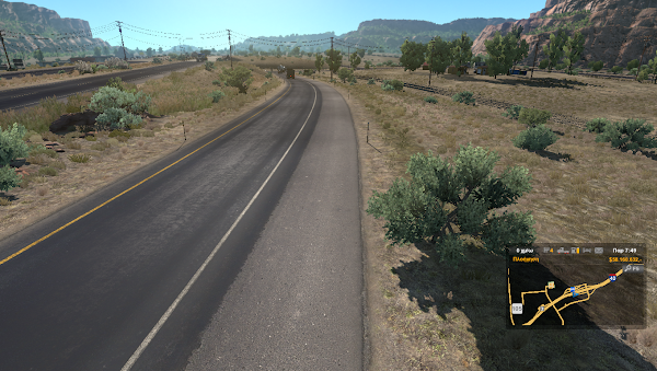 New Mexico - I-40 (exit 359) - Missing "Stop sign ahead" sign - SCS ...