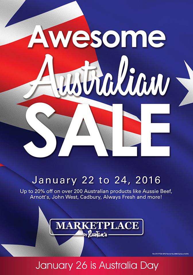 Manila Shopper: Rustan's Supermarket & Marketplace Awesome Australian ...