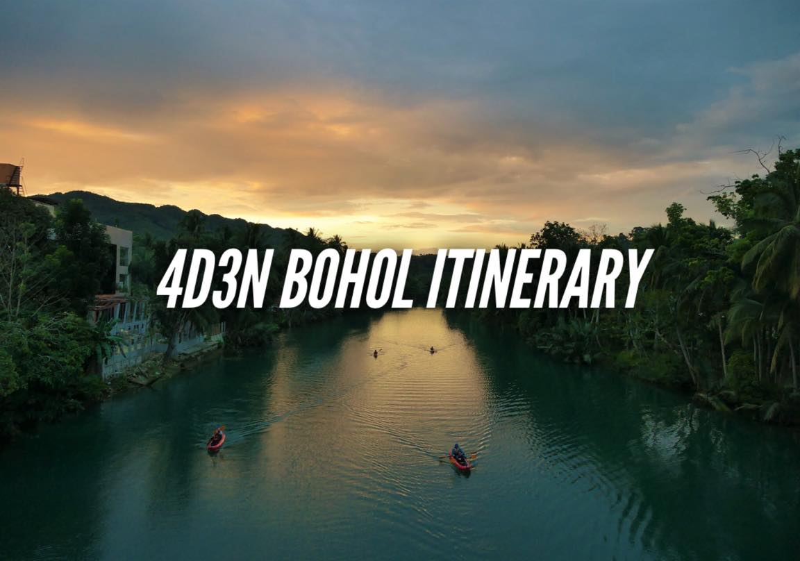 SAMPLE BOHOL ITINERARIES for 3, 4, 5, 6 Days Tour or More for 2023 ...