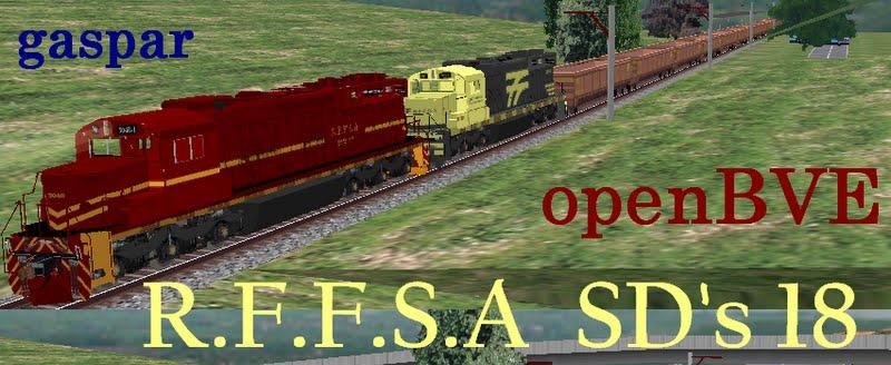 Locomotivas p/ openBVE !!!: Download SD-18 Brasil