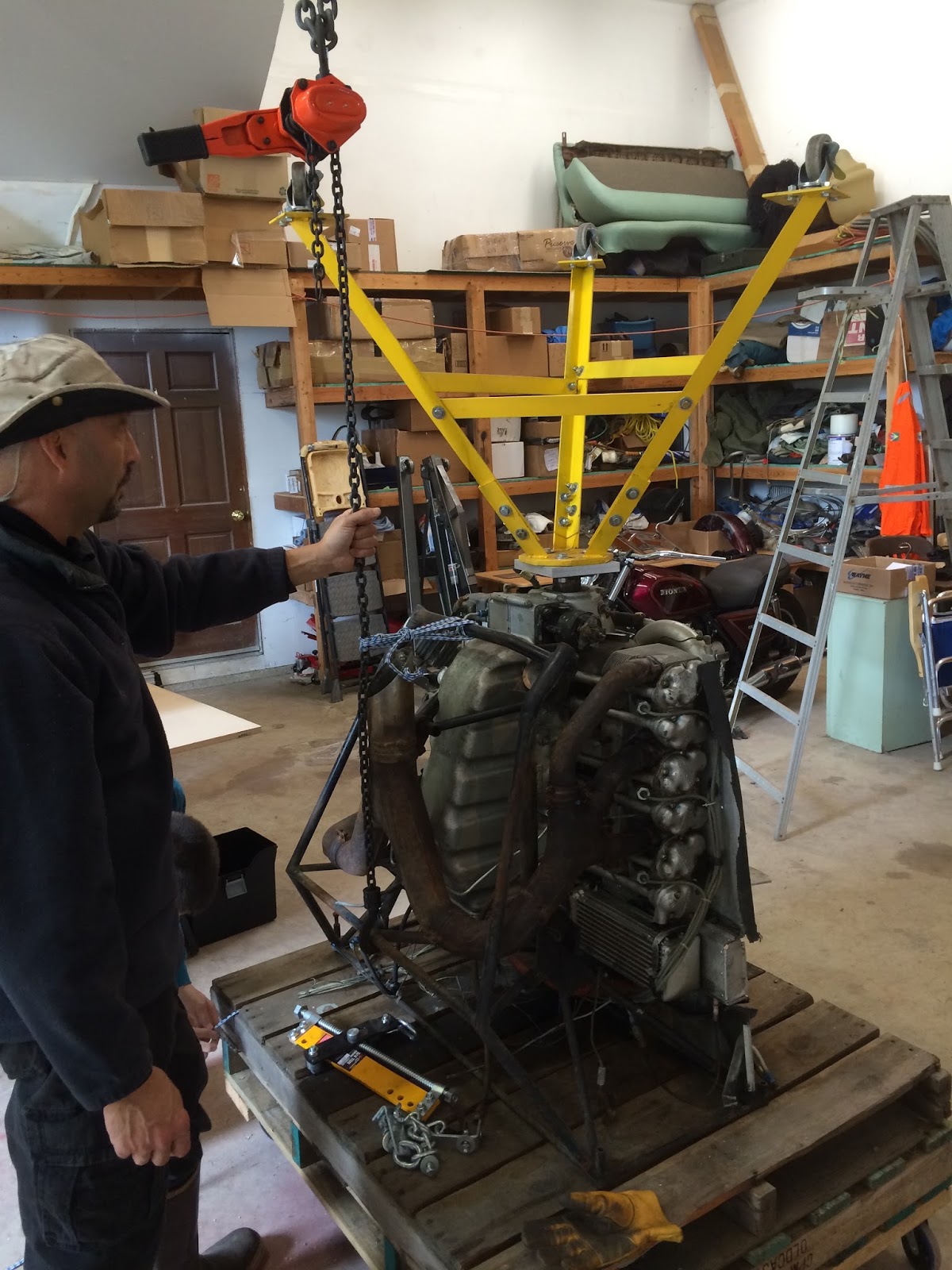 Flying Backward: Continental IO-360