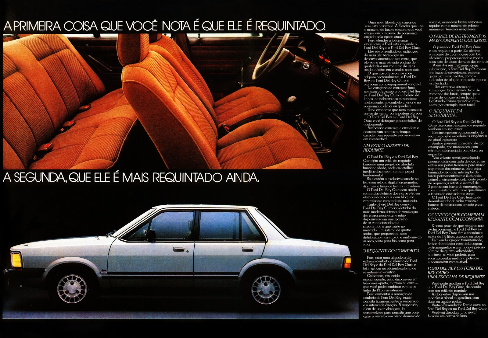 Crônicas Automotoras: Propaganda da Semana (Ford Del Rey 1981)
