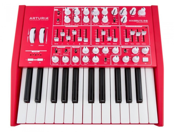 MiniBrute & MicroBrute limited Red Edition Synthesizer - SYNTH ANATOMY