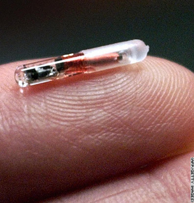 RFID Human Microchip Implant