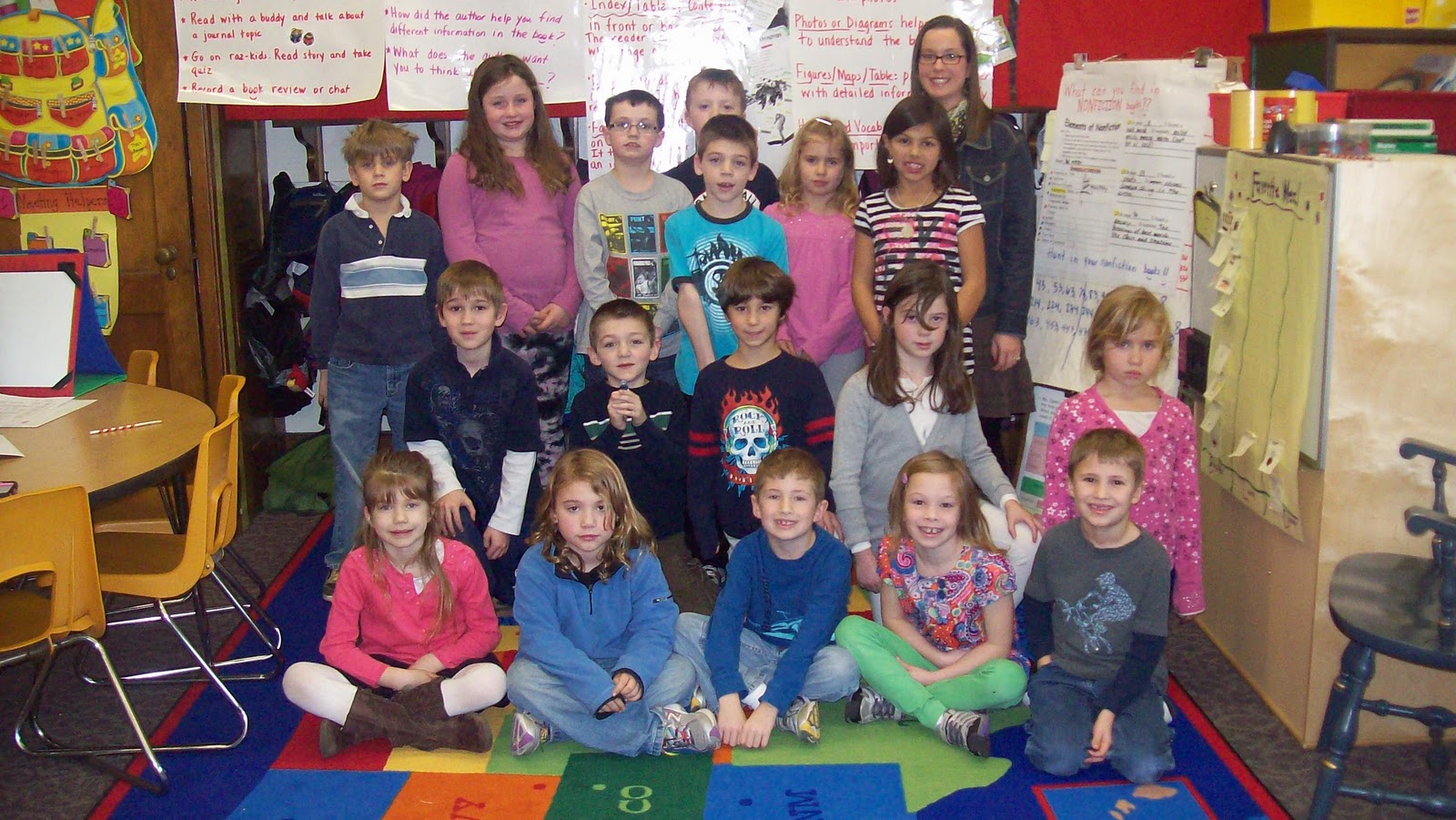 Mrs. Stiles' Second Grade Class