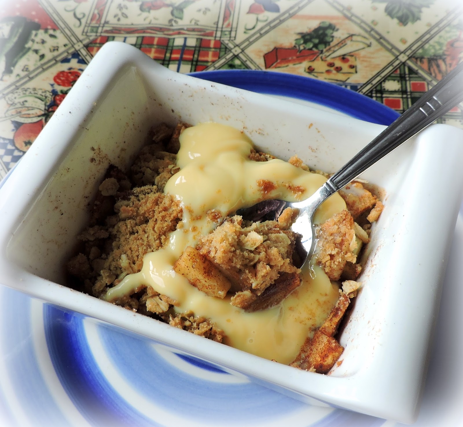 Oaty Apple Crumble 4 One | The English Kitchen