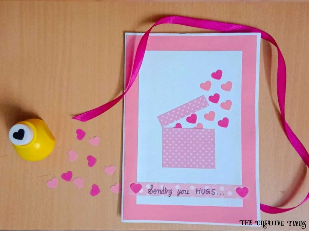 The creative twins : Monochrome Greeting card