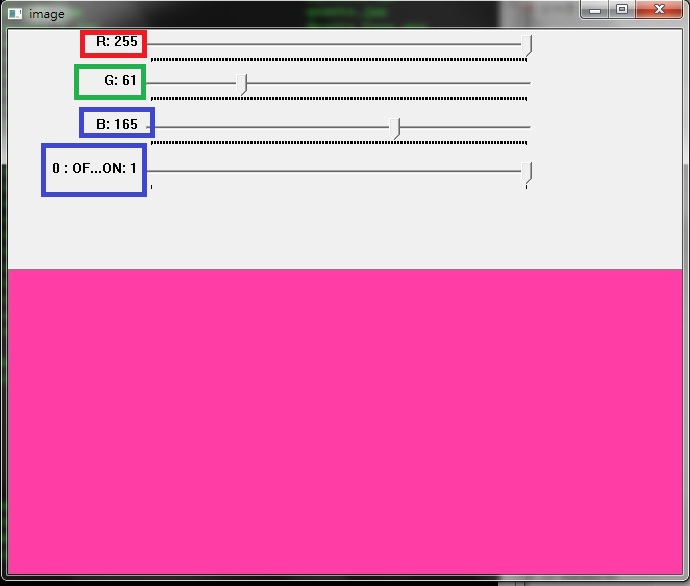 Ashings Blog Opencv6 Trackbar軌道桿