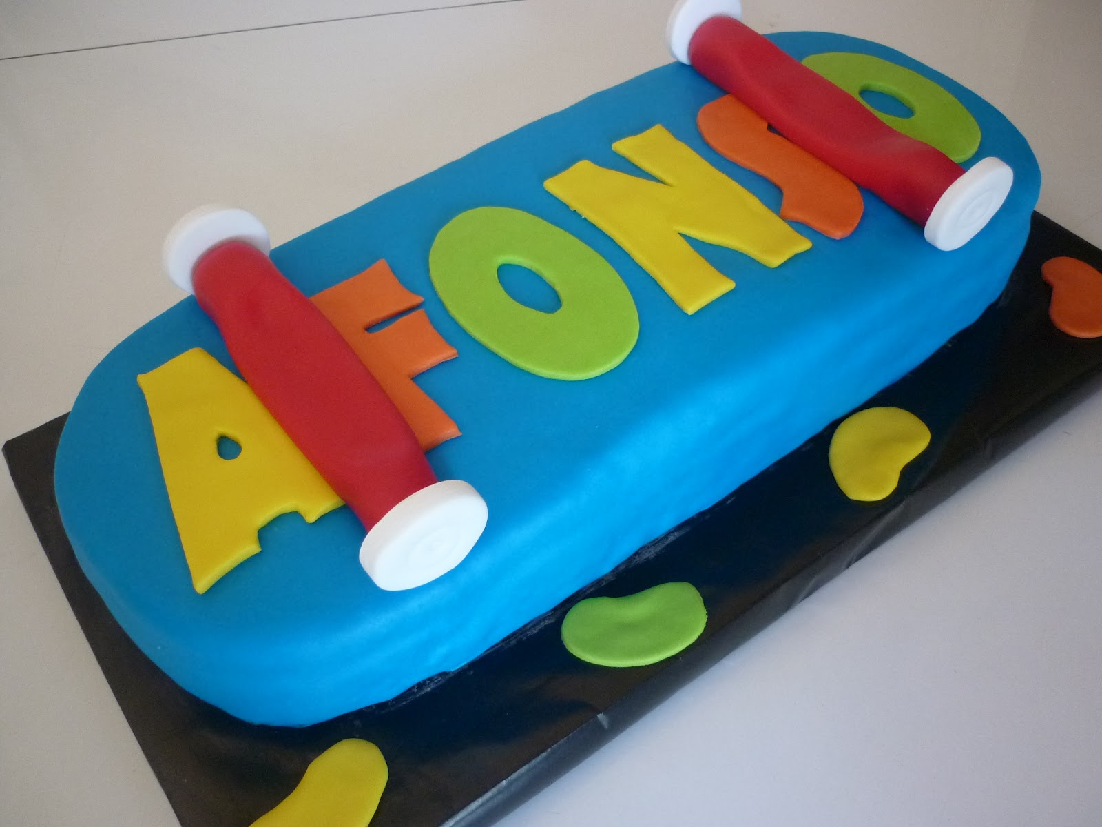 IdeiasDocinhas: Bolo Skate