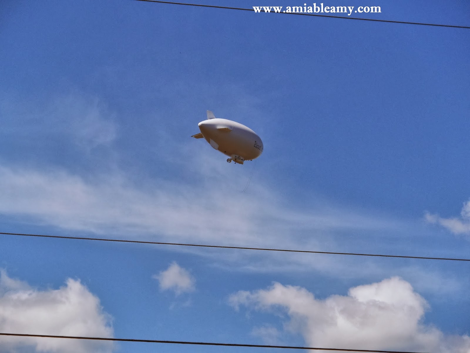 BEYOND PHOTOGRAPHY: Look Up : Blimp in the Sky