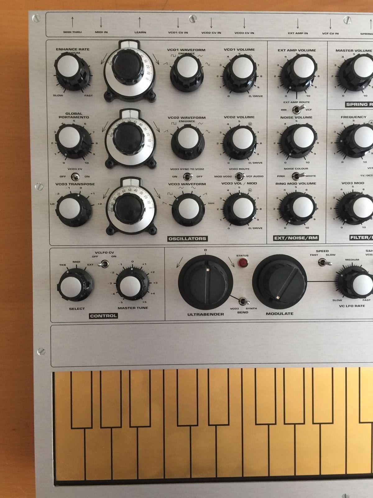 MATRIXSYNTH: MacBeth Studio Systems Elements Synthesizer w/ Touch Keys SN 1023