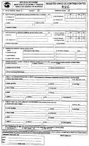 Como Inscribir el Registro Unico de Contribuyente en Panama