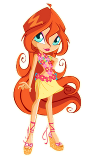 Bloom Chibi veraniega - Winx Club All