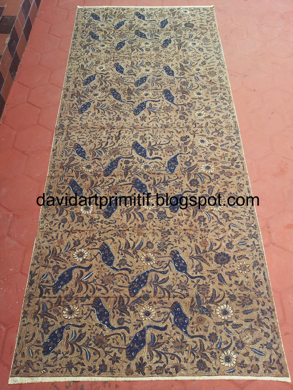 Art & Primitif: Kain Batik Tulis Motif Alas-alasan Angsa (Banyak) Latar ...