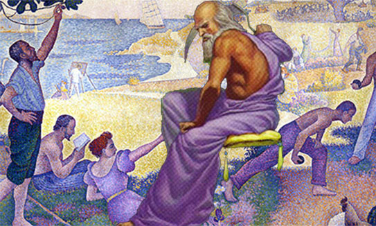 Myth Greek: Kronos Raja Para Titan