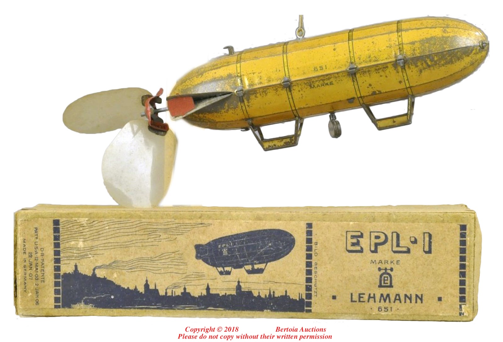 Old Antique Toys: Zeppelin Revisited