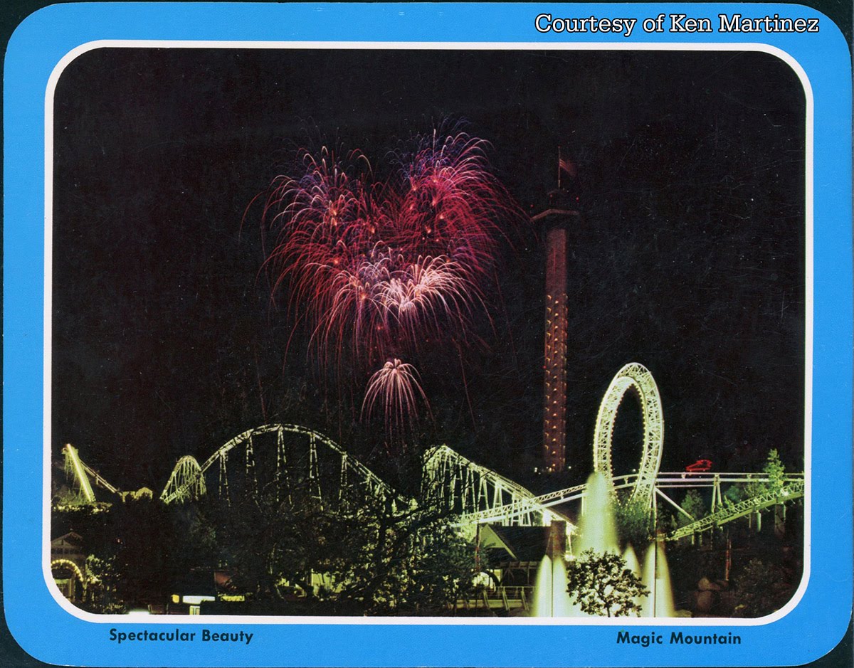 GORILLAS DON'T BLOG: Magic Mountain Postcards