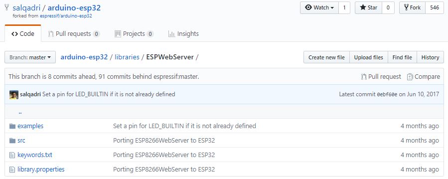 Blog Of Wei Hsiung Huang Esp32 Arduino Webserver Libraries Overview