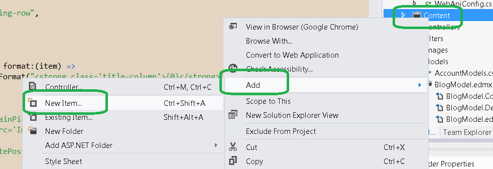 The Aspnet Mvc Club Step By Step How To Create A Nested Webgrid In Mvc 4 In 10 Minutes